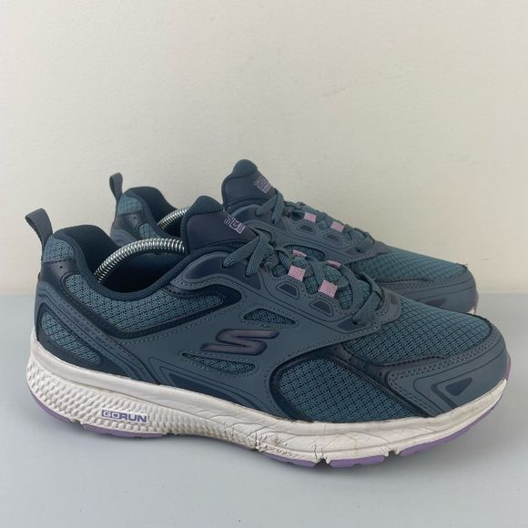 Skechers | Shoes | Skechersgo Runconsistent Sneakers Womens Size Blue ...